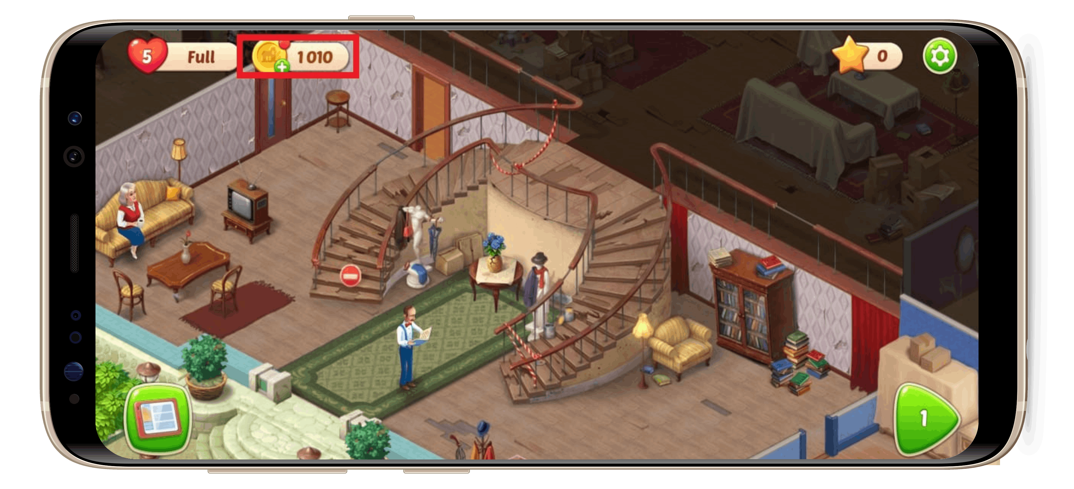 Como posso comprar Moedas para Homescapes usando o Código Google Play ...