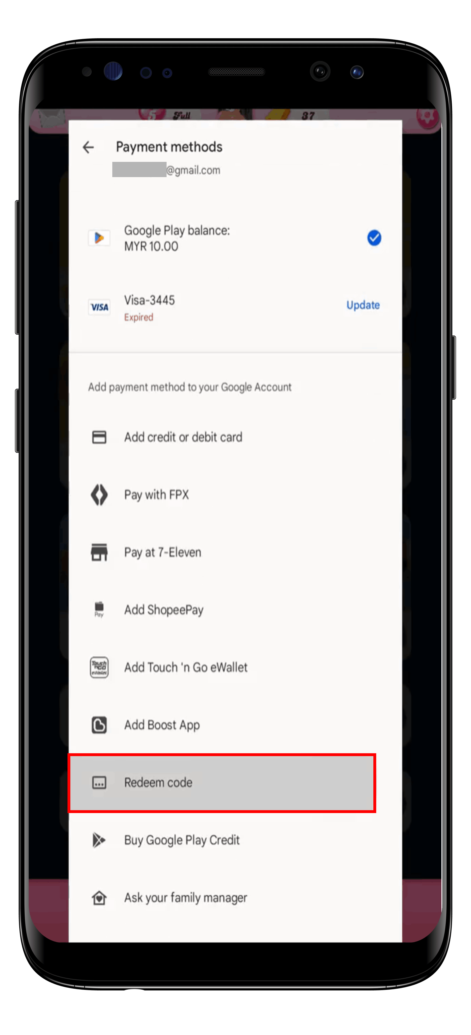 How to buy Candy Crush Saga Gold Bars using the Google Play Code purchased in Codashop ...